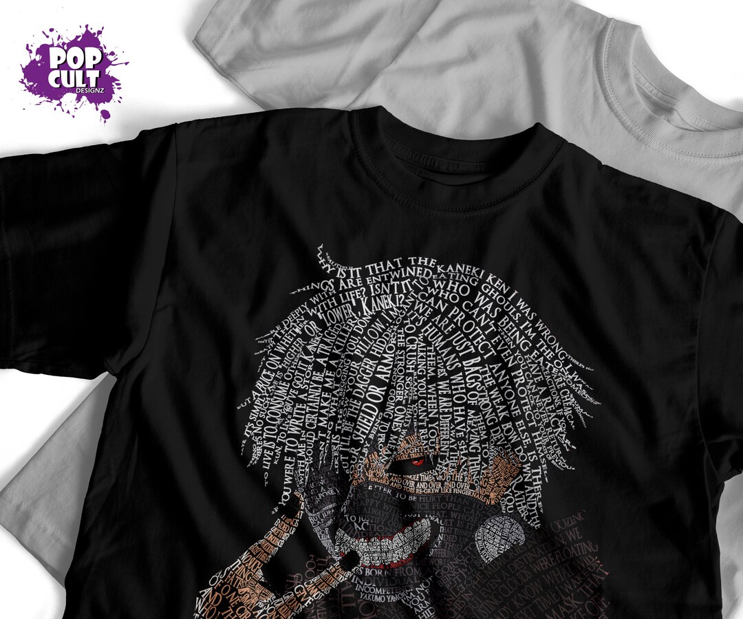 Ken Kankei Typo Anime Inspired Custom T-shirt - Etsy