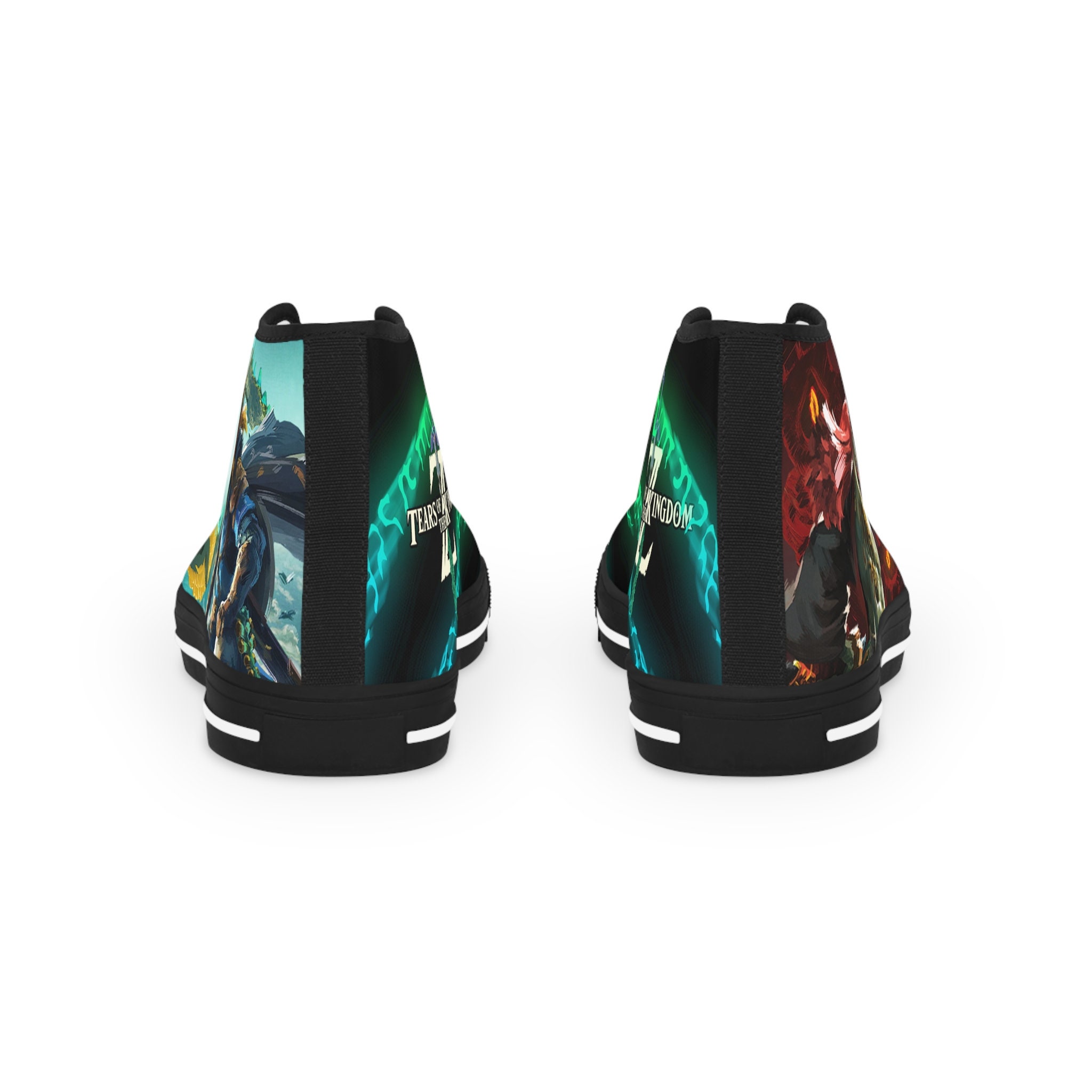 Zelda - Tears of the Kingdom Video Game Inspired High Top Converse - Etsy