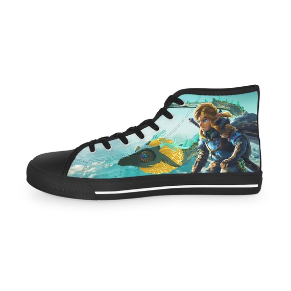 Zelda Tears of the Kingdom Video Game Inspired High Top Converse Etsy Canada