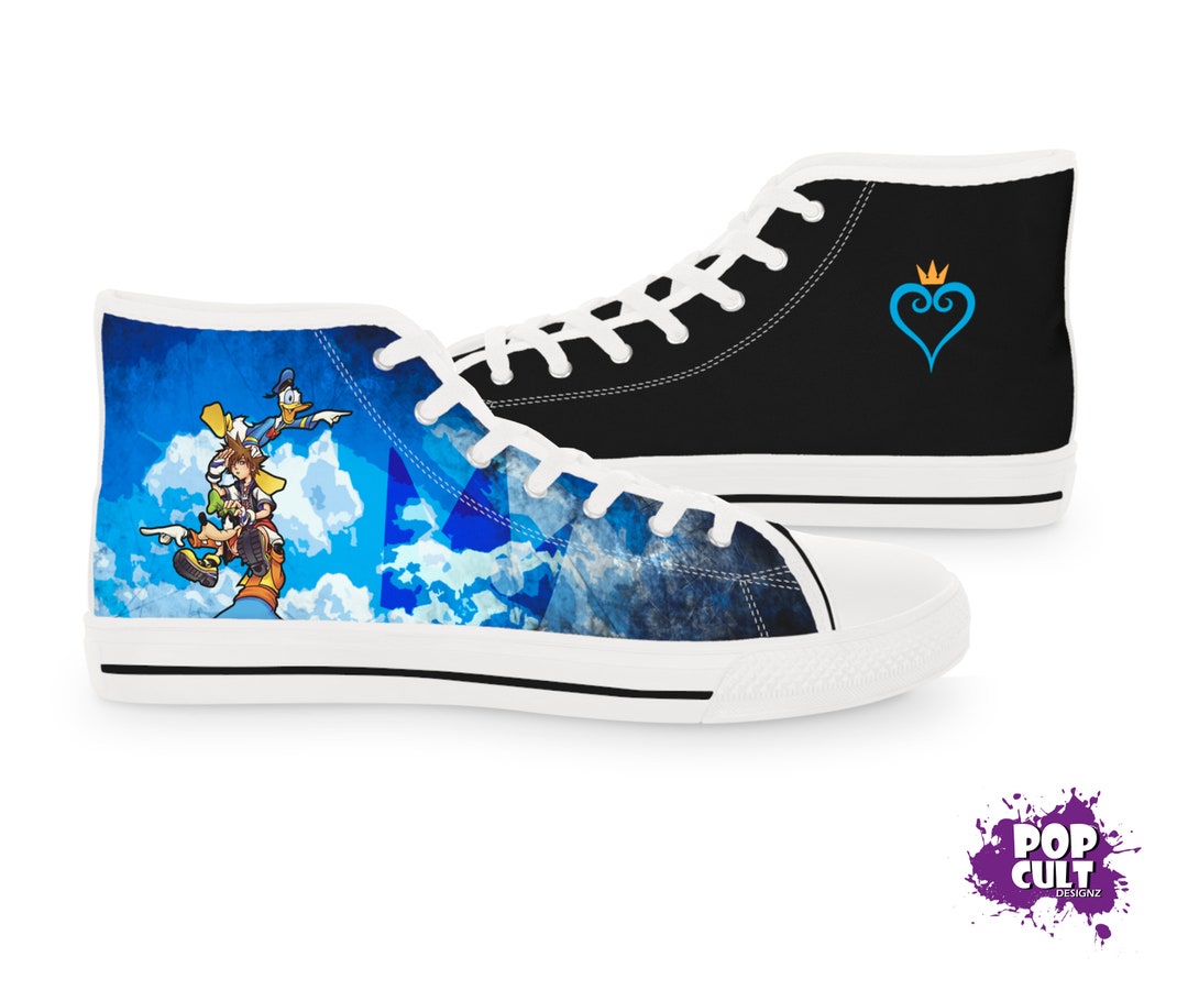 Kingdom Hearts Trio Video Game Inspired High Top Converse - Etsy