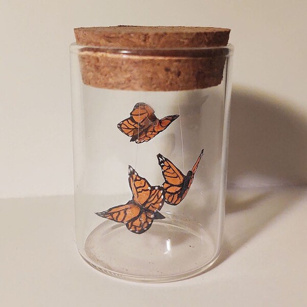Butterfly Mason Jar - Etsy