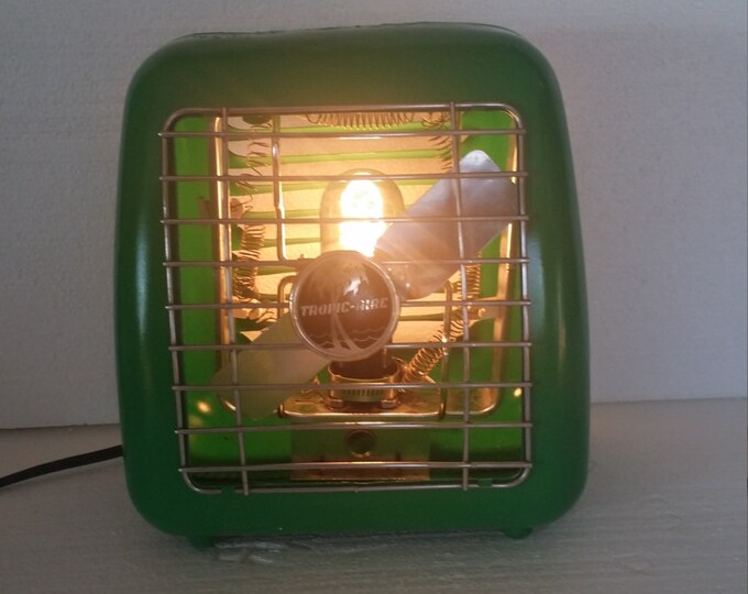 Industrial Machine Age Retro Repurposed Electric Heater Lamp - Etsy