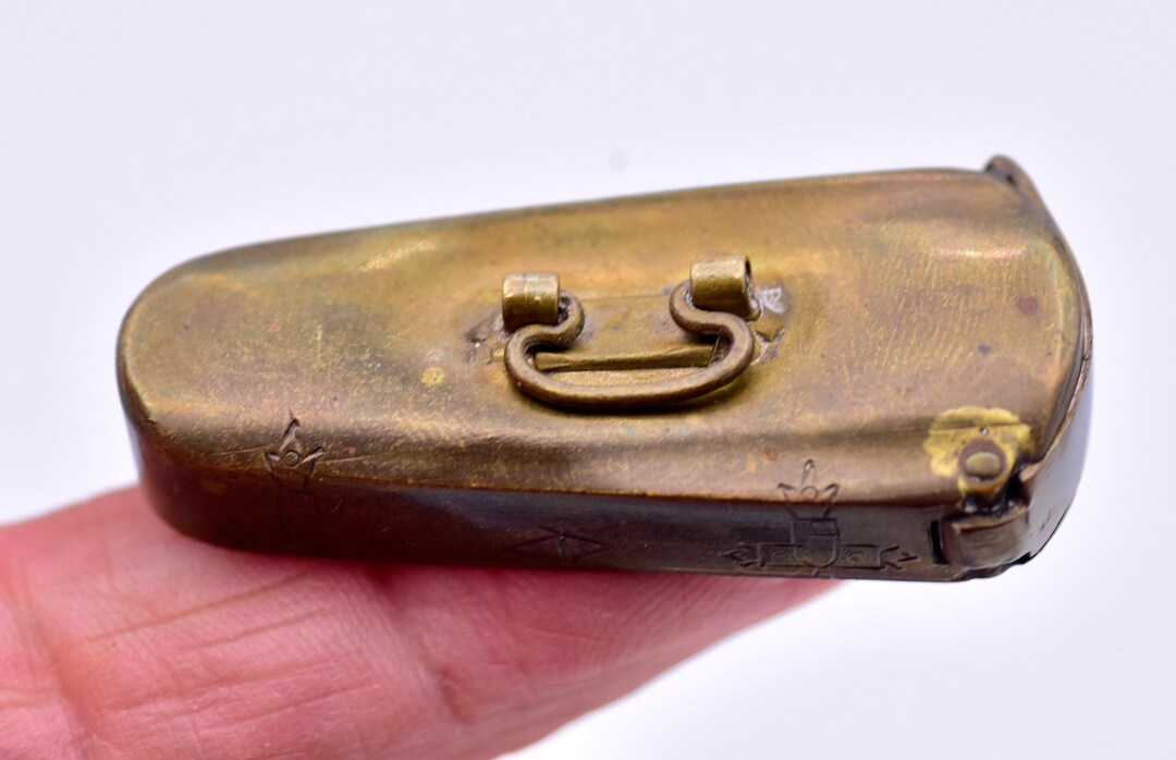 Rare Antique Violin Shape Match Vesta Cigar Cutter - Etsy