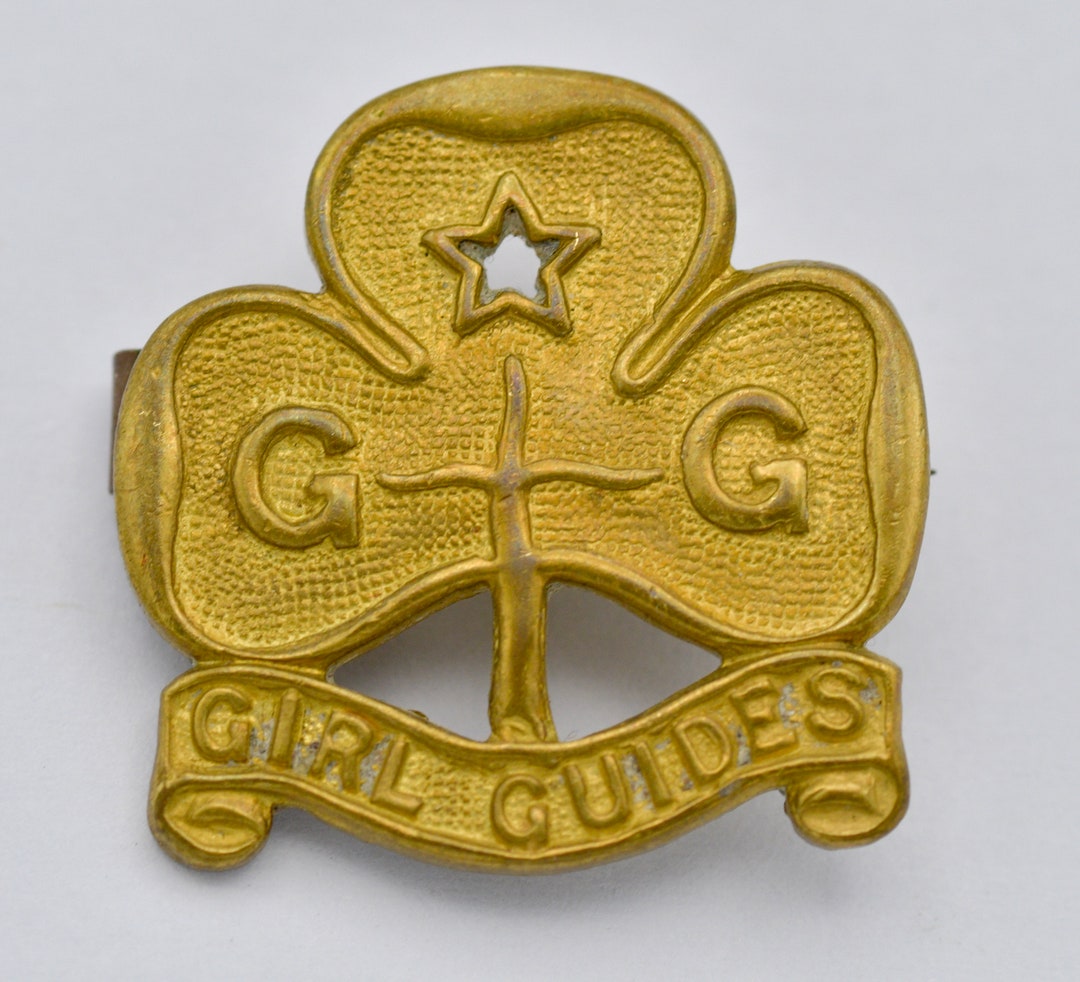 Vintage Girl Guide Trefoil Promise Badge, Collins London - Etsy