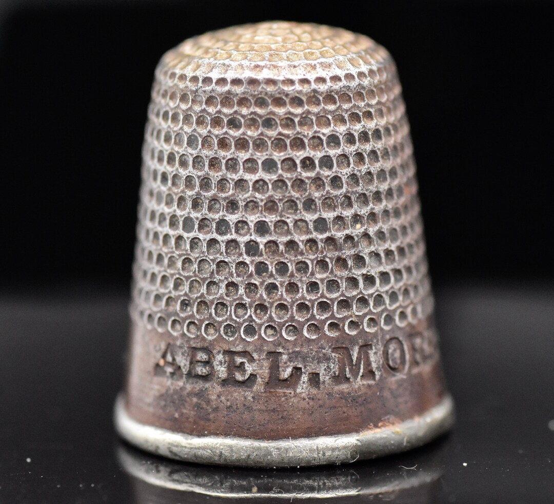 Antique Steel Thimble Abel. Morrell Size 3 14 - Etsy