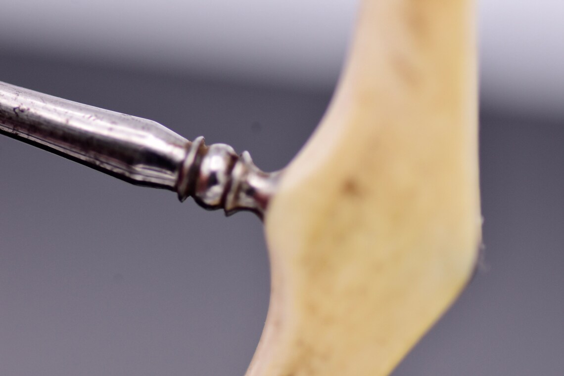 Rare Antique Georgian C1770 / 80 Miniature Awl , Steel & Bone - Etsy UK
