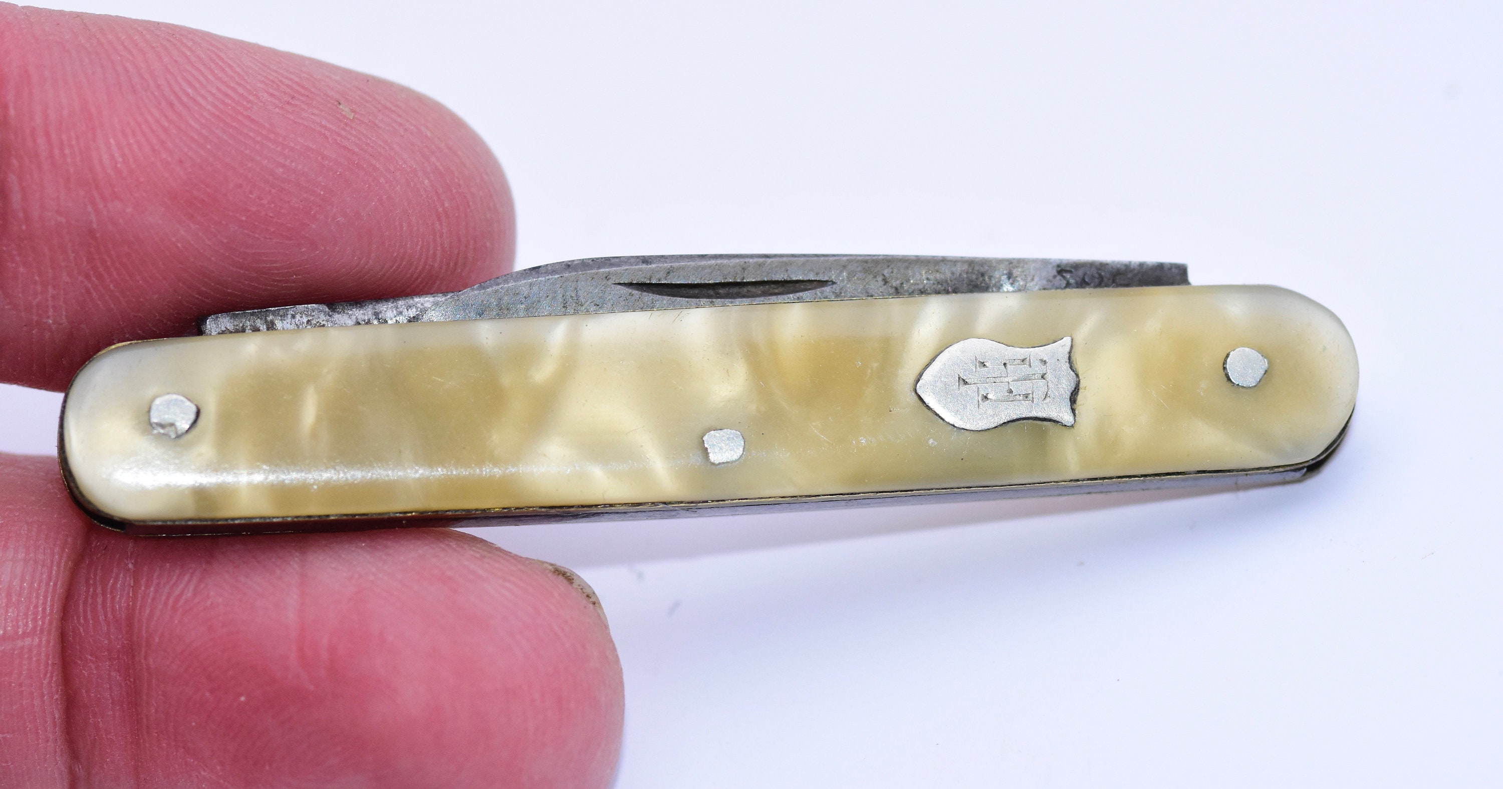 Lovely Willian rogers twin blade Celluloid scales | Etsy