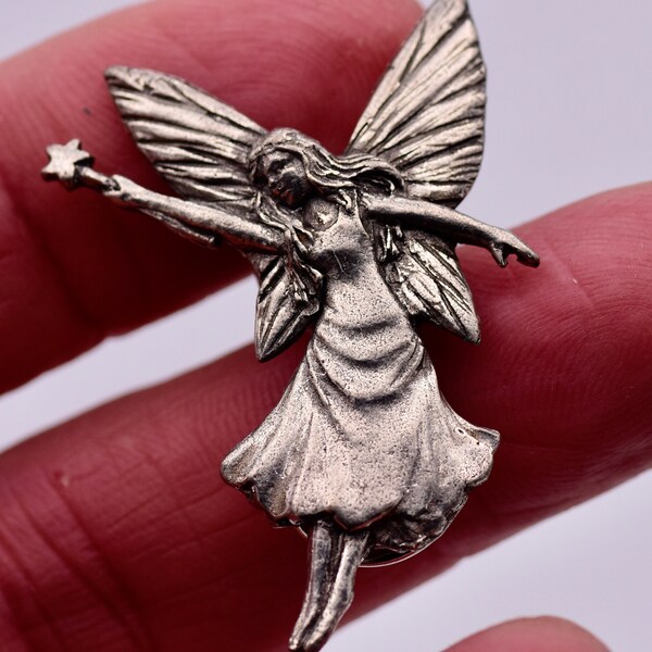 Pewter Fairy - Etsy