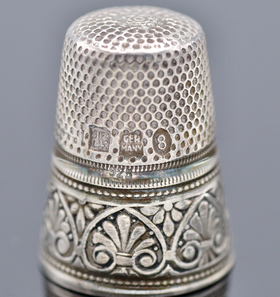 Silver 925 German Thimble. 22 - Etsy