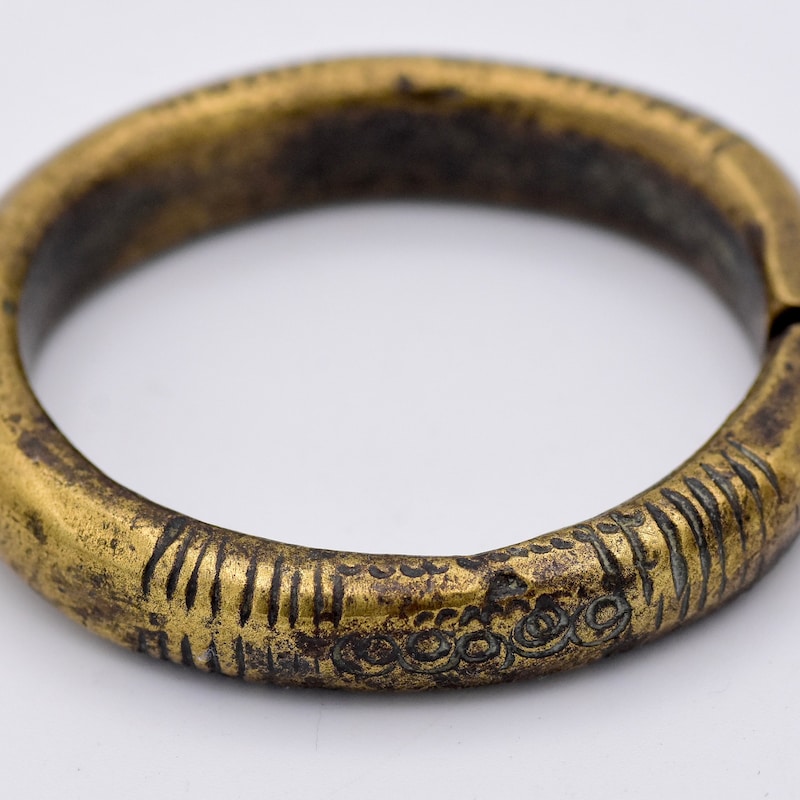 Bronze Bangle - Etsy UK