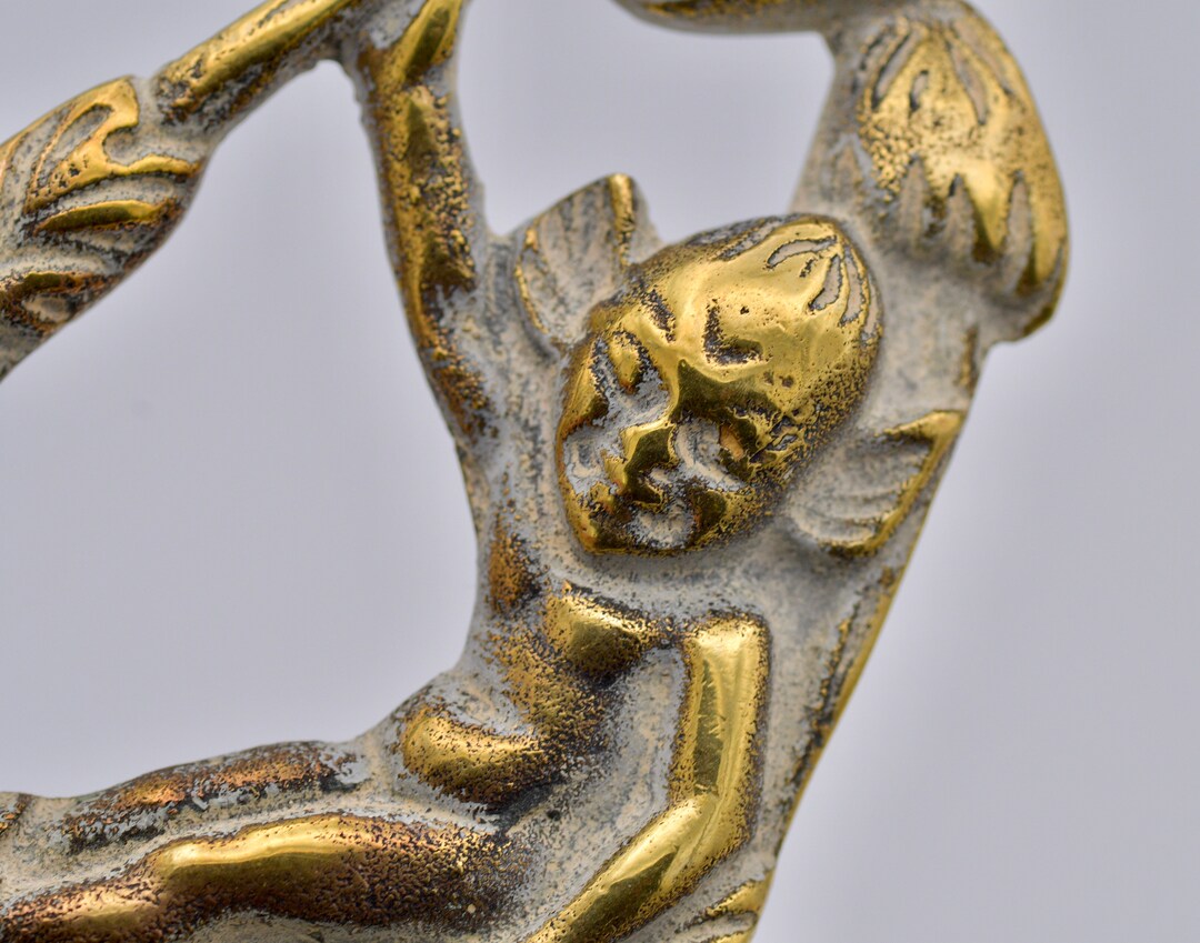 Lovely Dartmoor Pixie, Brass & Steel Corkscrew, - Etsy UK