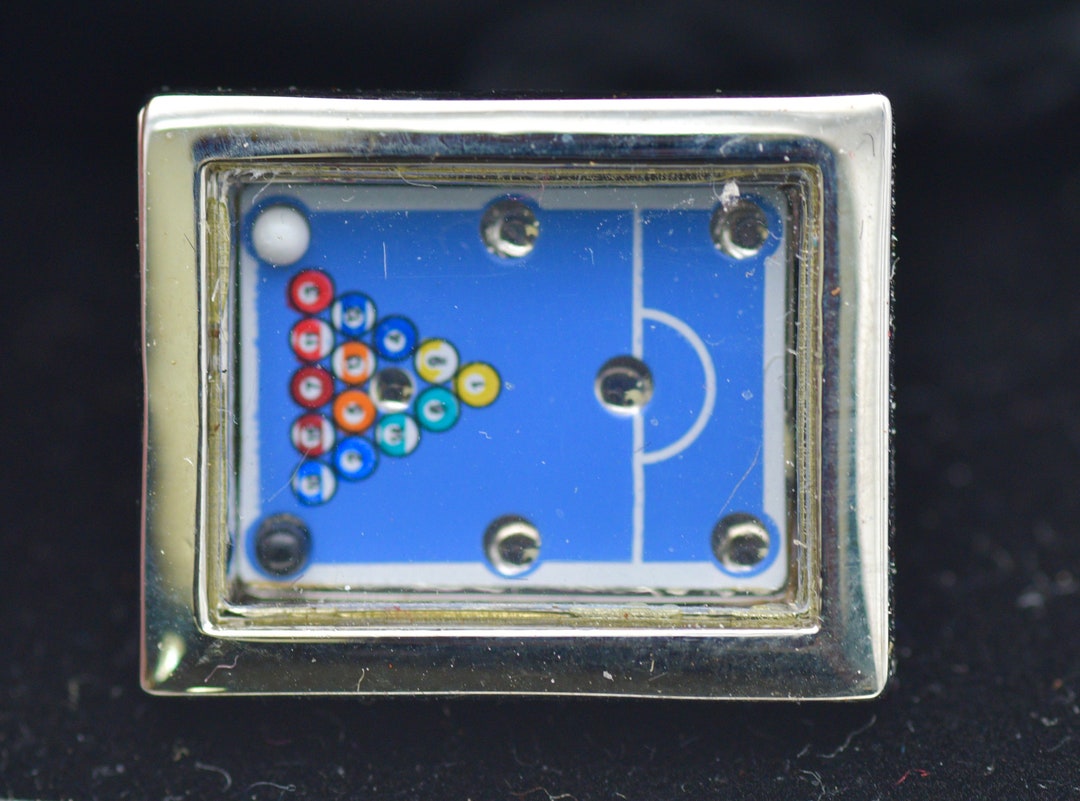 Lovely Gents Pool Table Cufflinks - Etsy