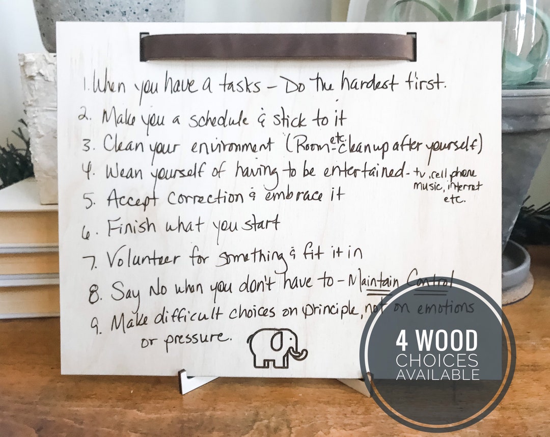 Handwriting Sign/ Handwritten Plaque/ Handwriting Frame/ Handwriting ...