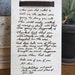 Handwriting Sign/ Handwritten Plaque/ Handwriting Frame/ Handwriting ...