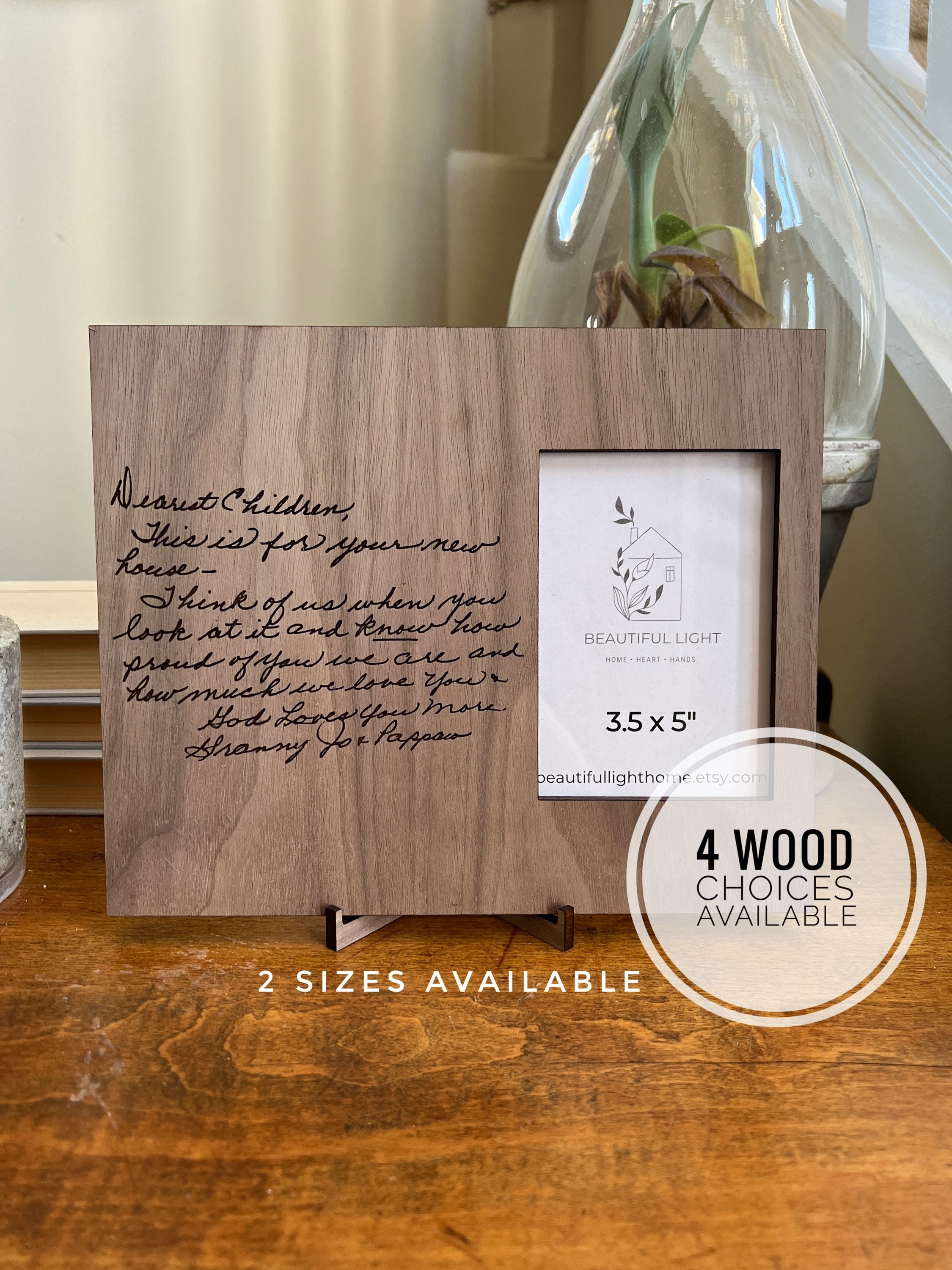 Custom Handwriting Sign/handwriting Keepsake/handwriting - Etsy