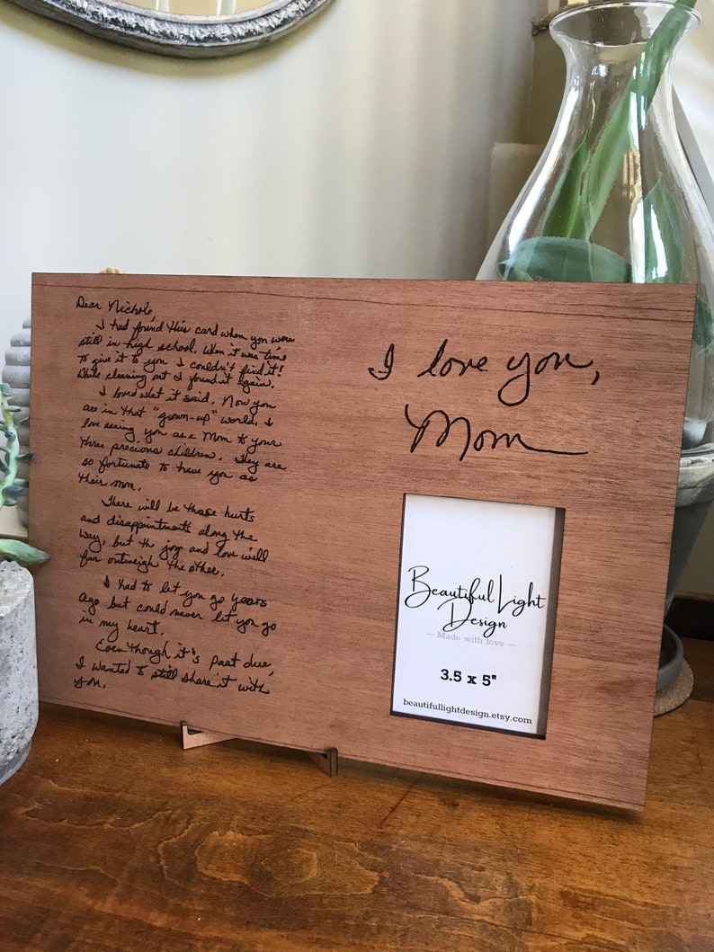 Custom Handwriting Sign/handwriting Keepsake/handwriting | Etsy