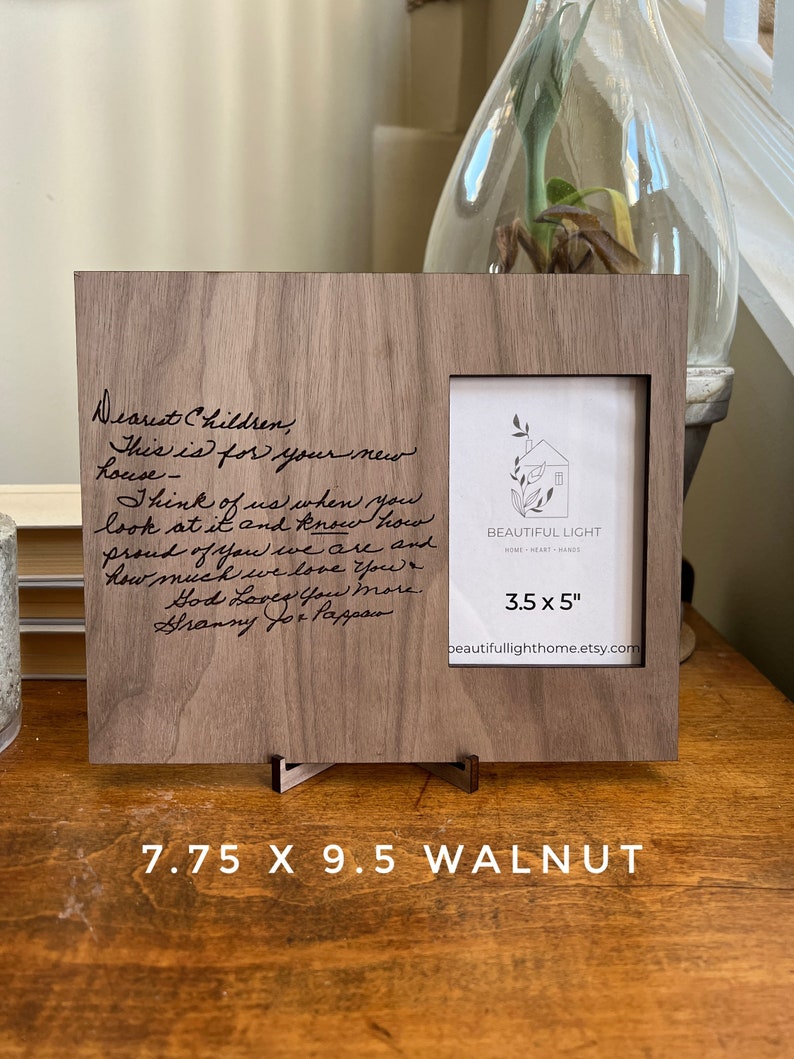 Custom Handwriting Sign/handwriting Keepsake/handwriting | Etsy