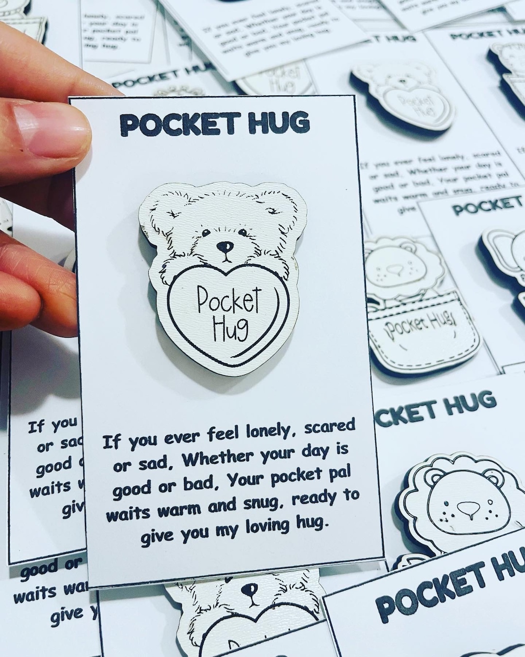 Pocket Hug, Send a Hug, Social Distancing, Love Token, Token, Pocket ...