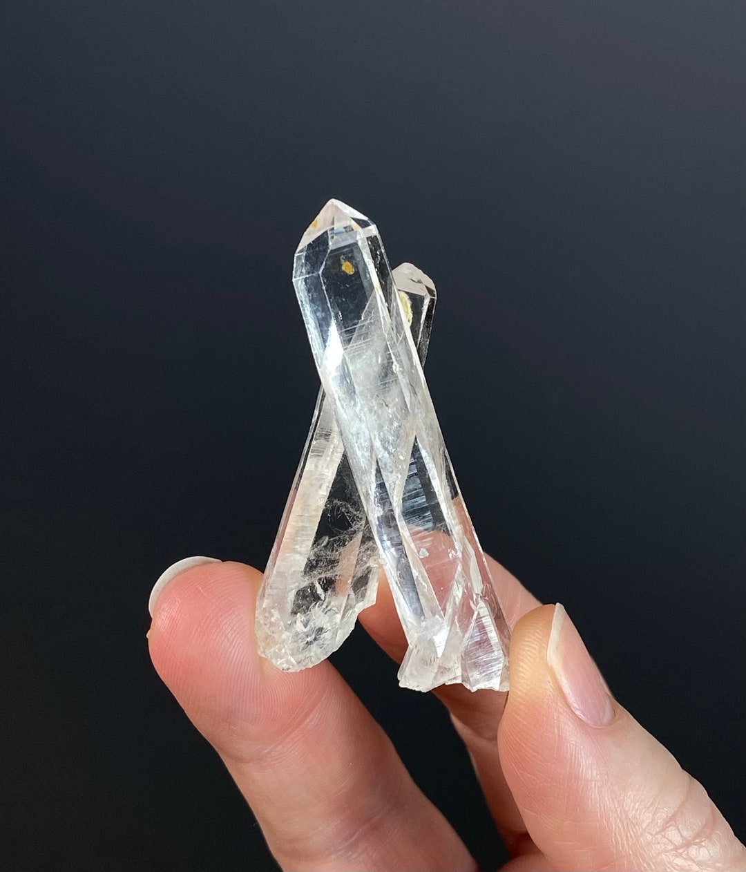 Lemurian Quartz Crystal Cluster From Santander, Colombia - Etsy