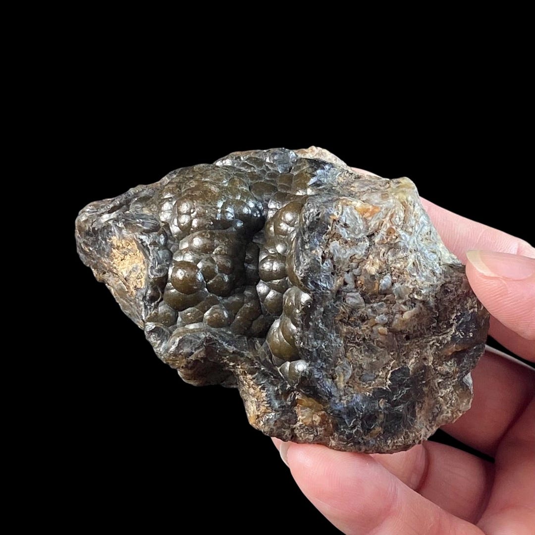 Botryoidal Crater Agate Cluster With Hematite & Goethite, Turkey - Etsy
