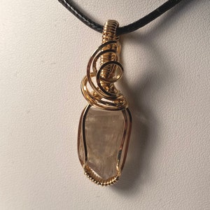 Turkish Diaspore Zultanite & Copper Wire Wrapped Pendant - Etsy