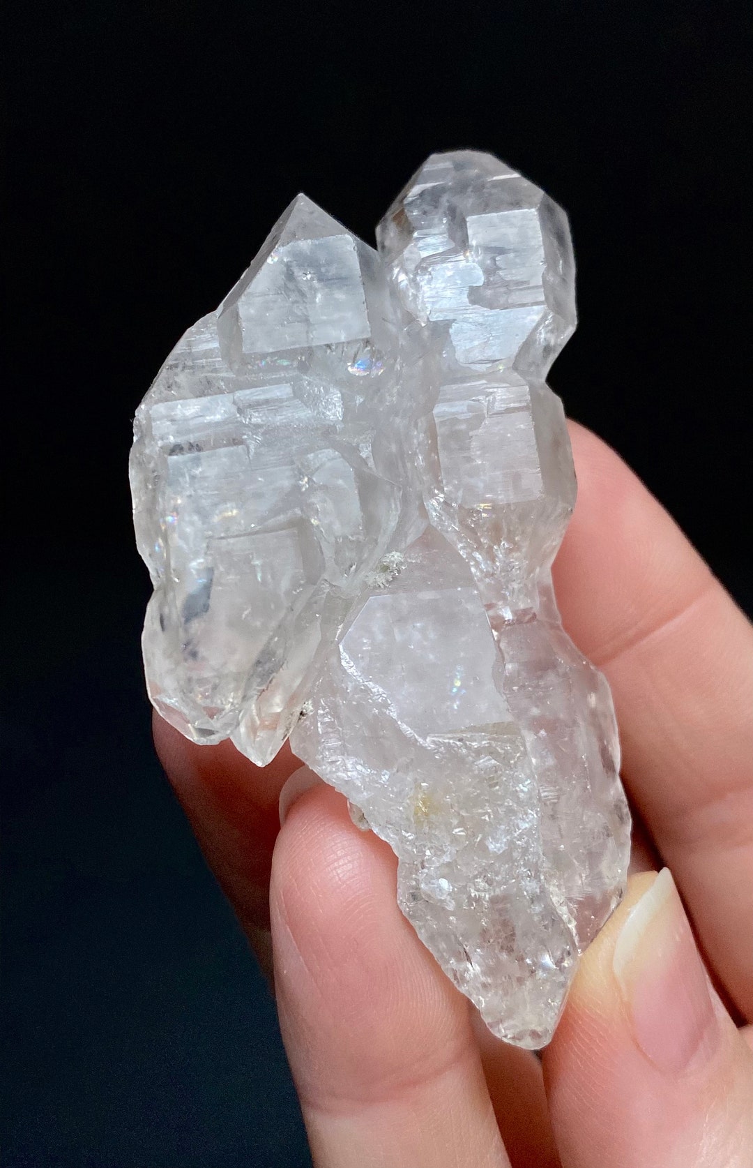 Doubly Terminated Elestial Quartz Crystal / Cluster - Etsy