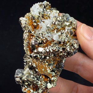 Pyrite Pseudomorph After Pyrrhotite With Quartz, Bournonite, Calcite ...