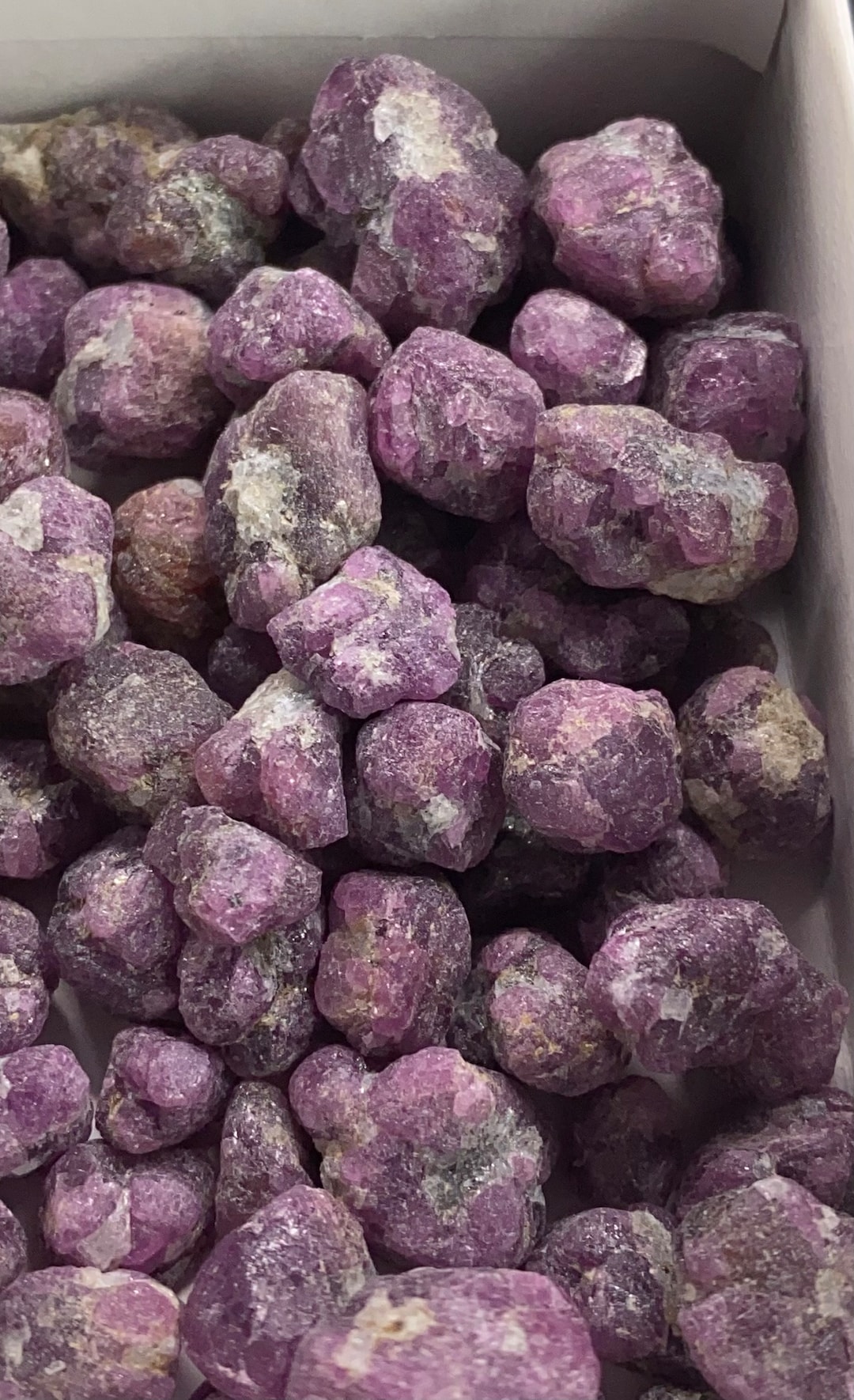 Pink Corundum Crystal Lot 100 Grams, Kashmir, Pakistan - Etsy