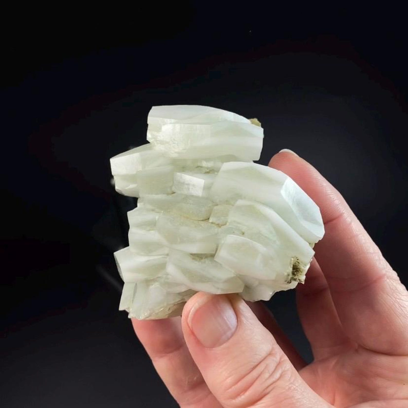 Fluorescent Hexagonal Sandwich Calcite Crystal Cluster - Etsy