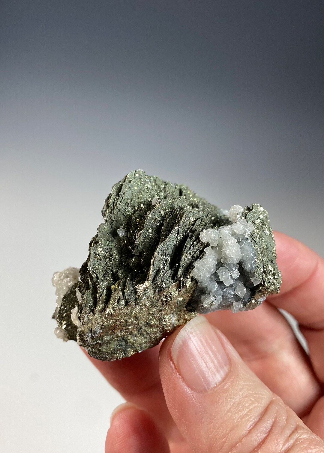 Pyrite Pseudomorph After Pyrrhotite With Minor Calcite From Trepça ...