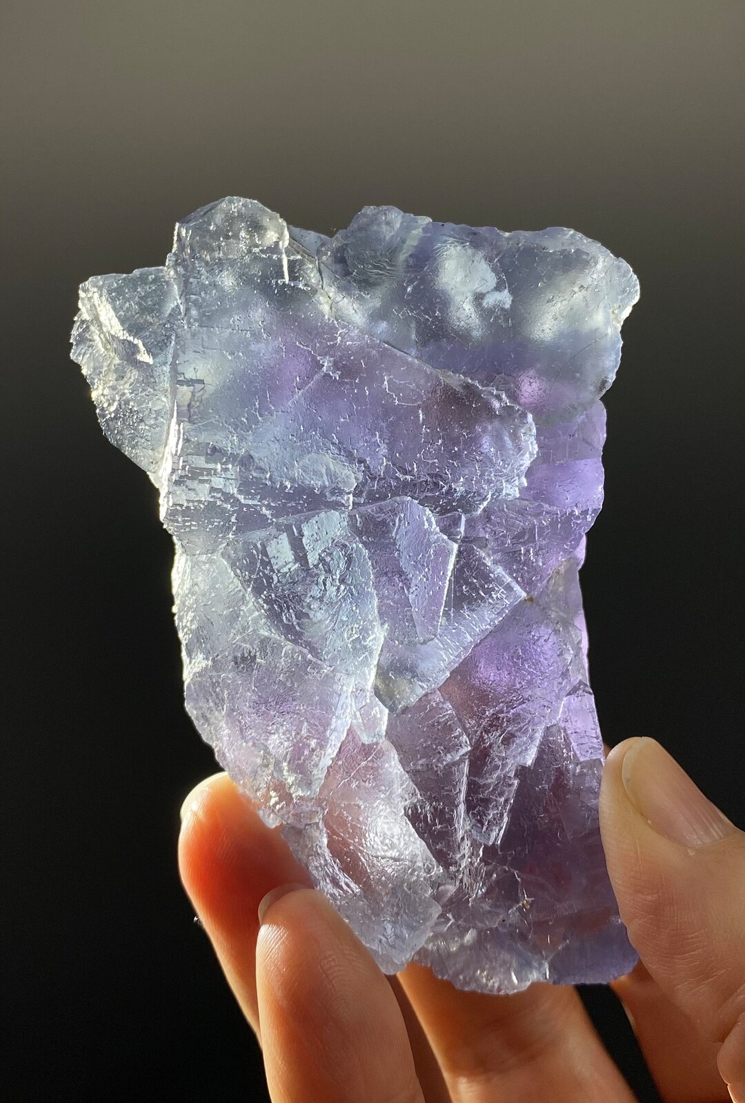 Blue and Purple Fluorite Cube Cluster From Balochistan, Pakistan - Etsy