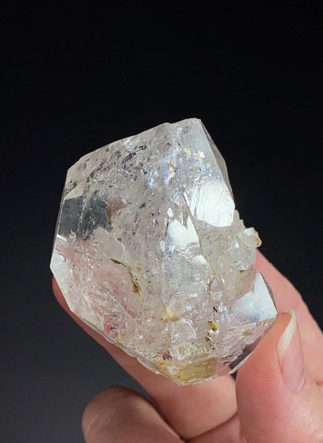 Double Terminated Clear “diamond” Quartz Crystal - Etsy