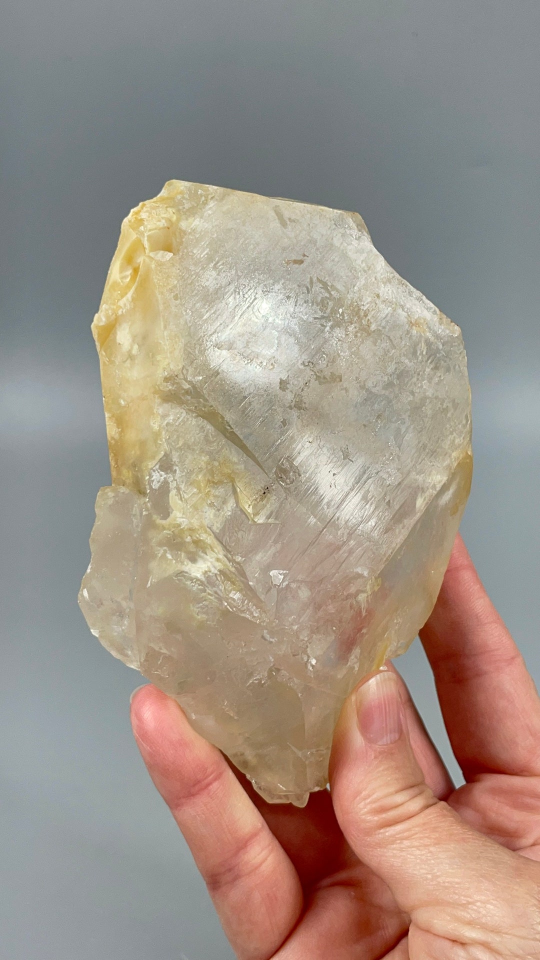 Tabular Faden Bone Quartz Crystal - Etsy