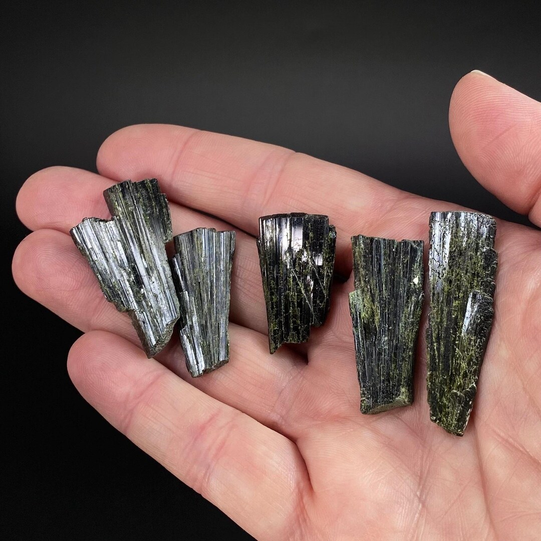 ONE (1) Epidote Crystal Fan Cluster From Shigar Valley, Gilgit ...