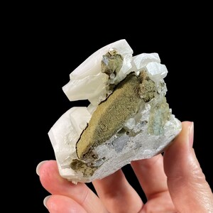 Fluorescent Hexagonal Sandwich Calcite Crystal Cluster - Etsy