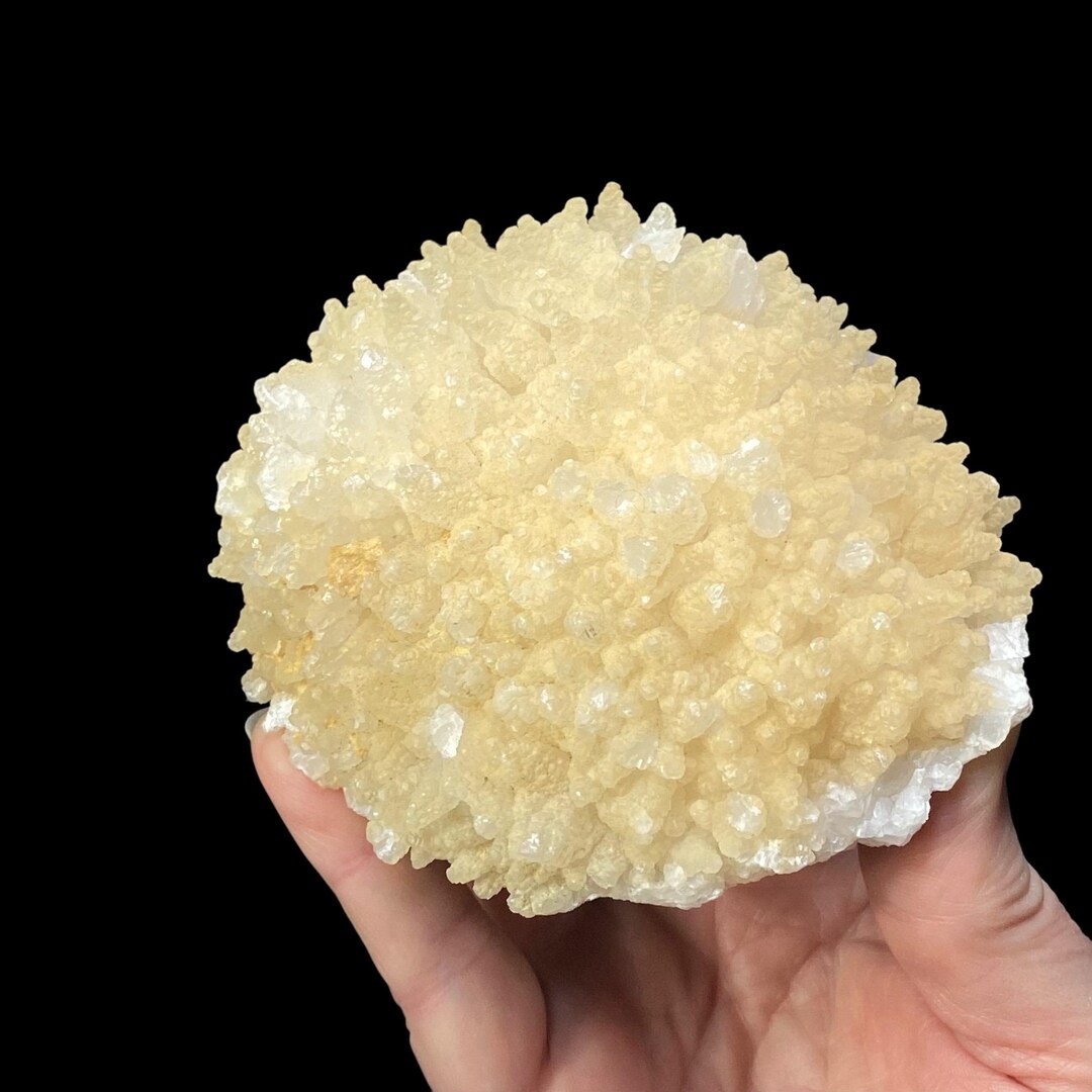 Fluorescent Scalenohedral Dog Tooth Calcite Cluster From Trepca Mines ...