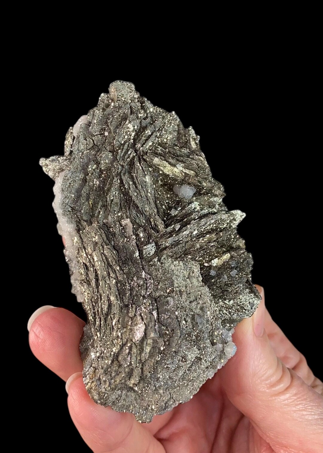 Pyrite Pseudomorph After Pyrrhotite With Minor Calcite From Trepça ...