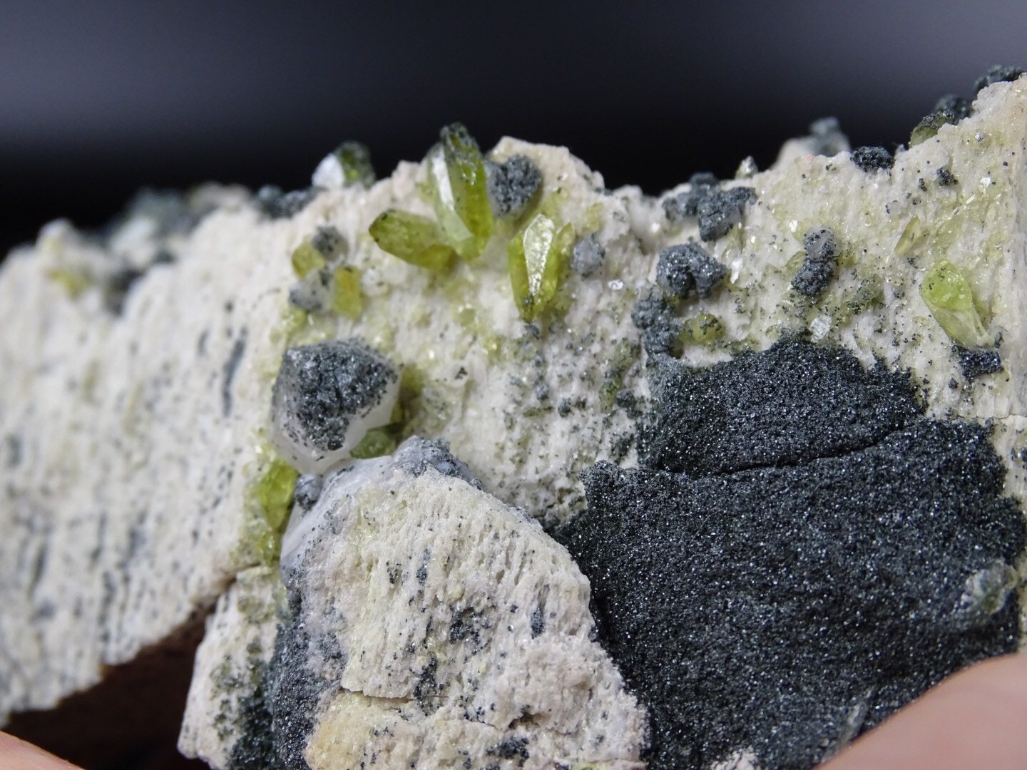 Titanite Sphene Crystals and Colusite on Matrix | Etsy