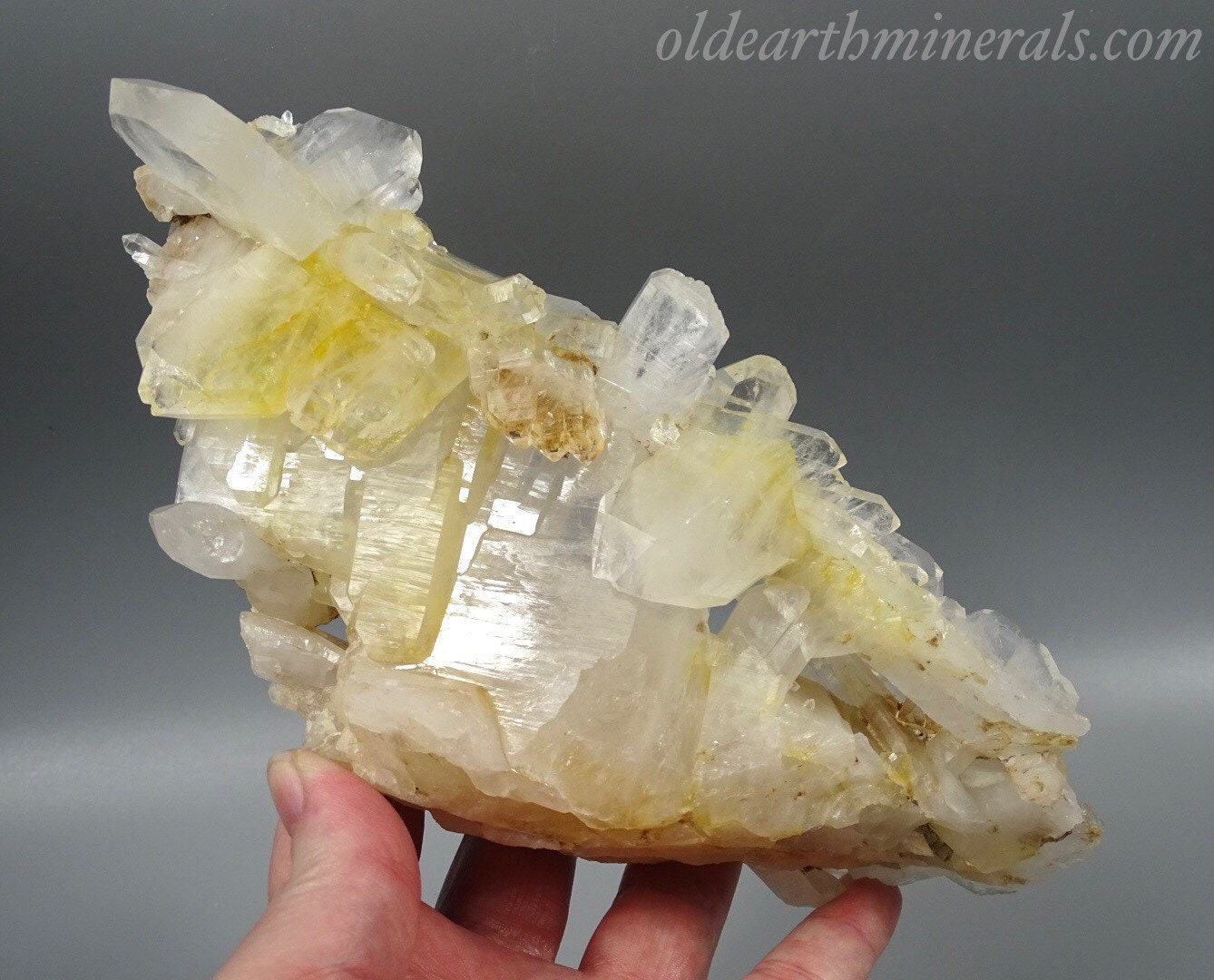 Himalayan Faden Quartz Crystal Cluster natural clear quartz crystal ...