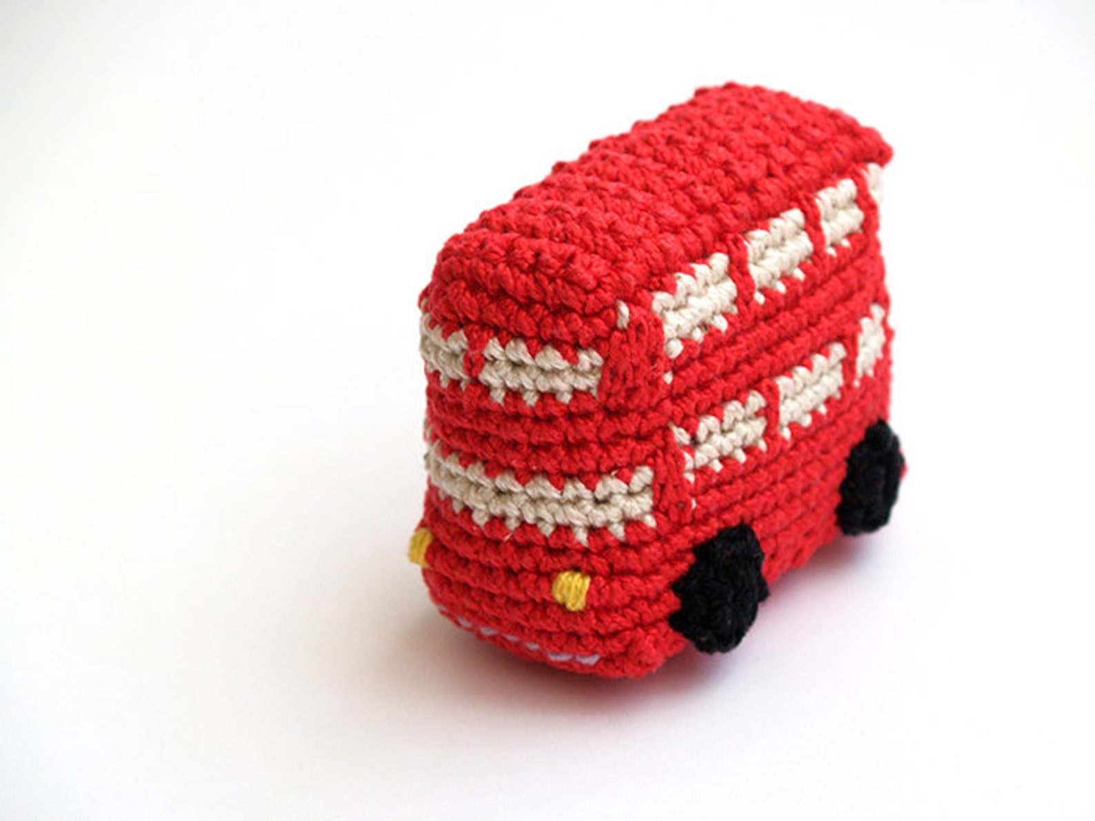 London Bus, Red Bus, Double Decker Bus, British Red Bus, Amigurumi Bus ...