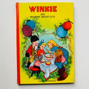 1970s Winkie Book Set by Willy Schermele Retro Sweet Whimsical Vintage ...