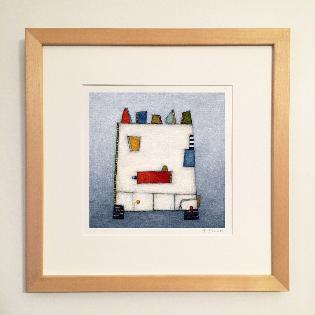 Architectural Structure Art Print / Limited Edition Giclee Print ...
