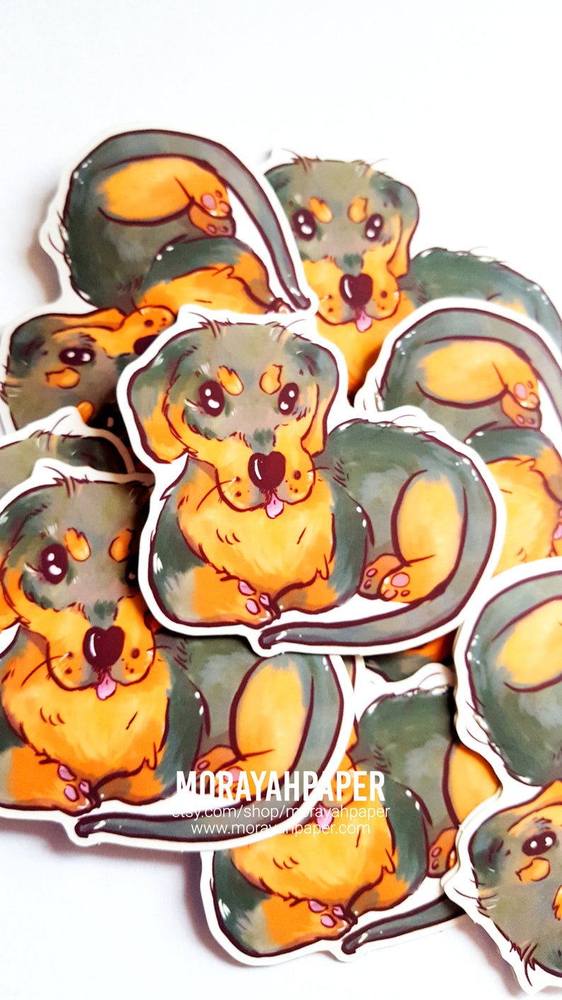 Dachshund Sticker Good Dog Sticker Cute Dog Sticker Cute - Etsy