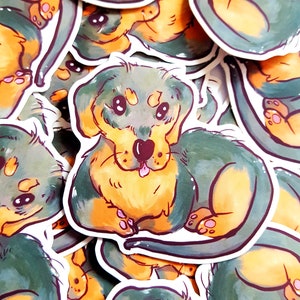 Dachshund Sticker, Good Dog Sticker, Cute Dog Sticker, Cute Puppy - Etsy