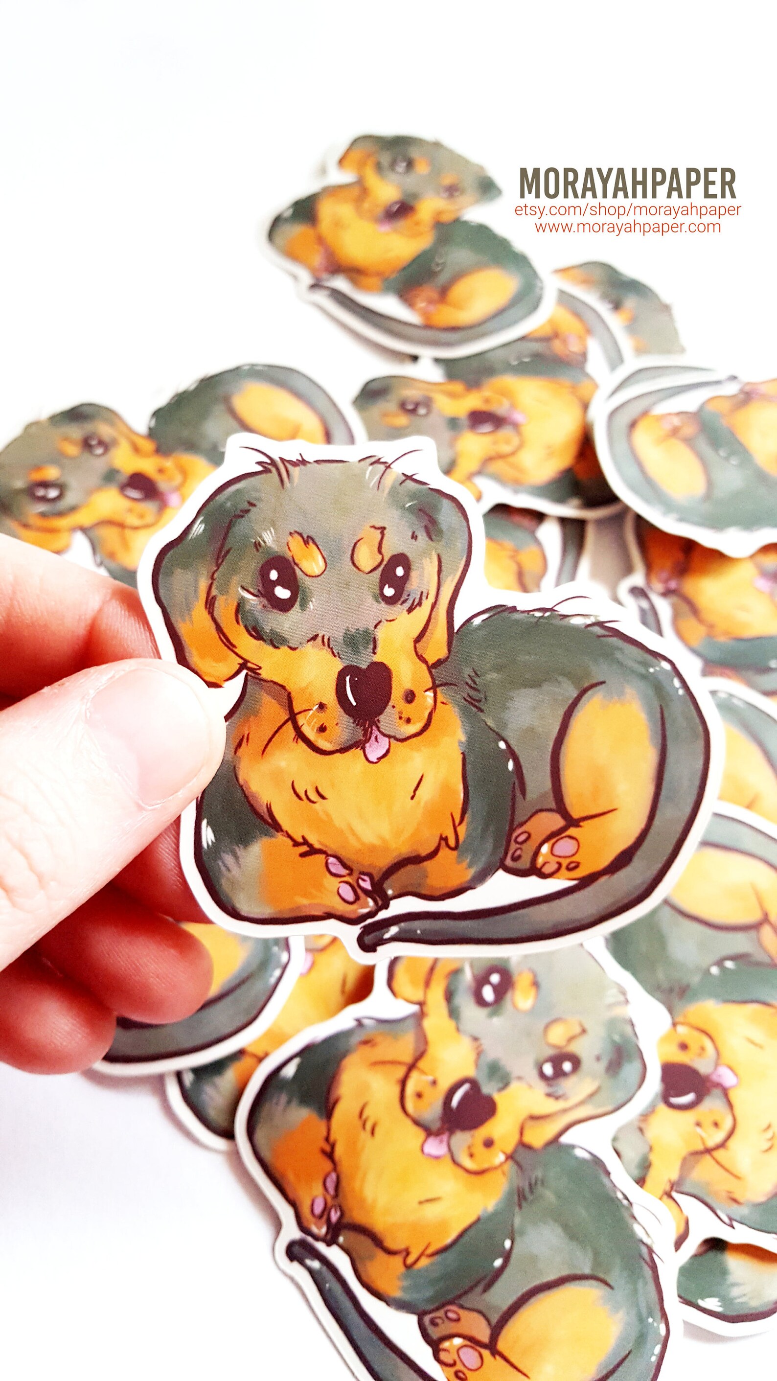 Dachshund Sticker Good Dog Sticker Cute Dog Sticker Cute - Etsy