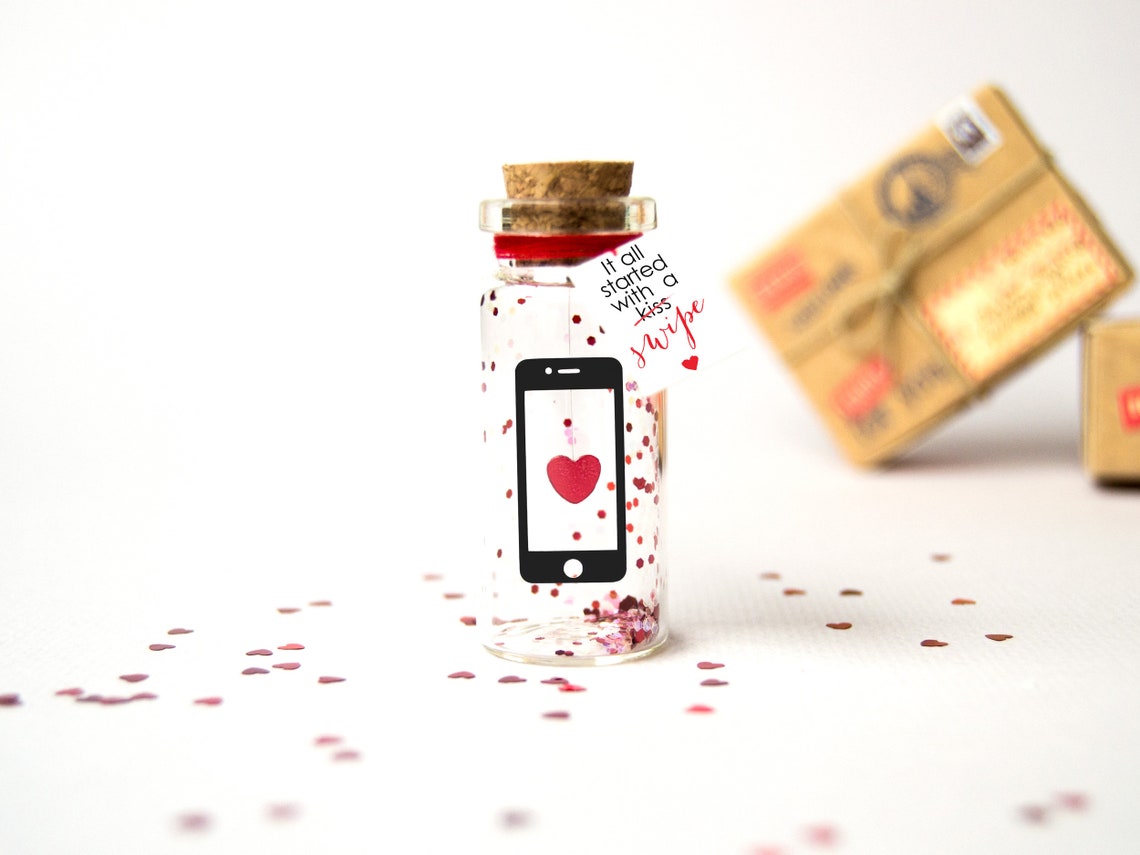 Tinder Anniversary Gift for Boyfriend Card Swipe Right Tinder | Etsy