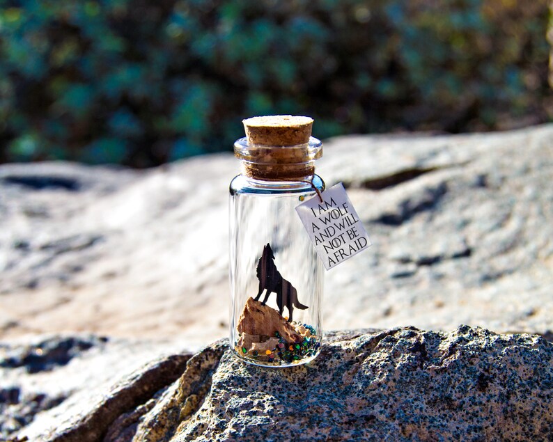 Wolf Gift. Valentines Gift for Him. I Love You Something | Etsy