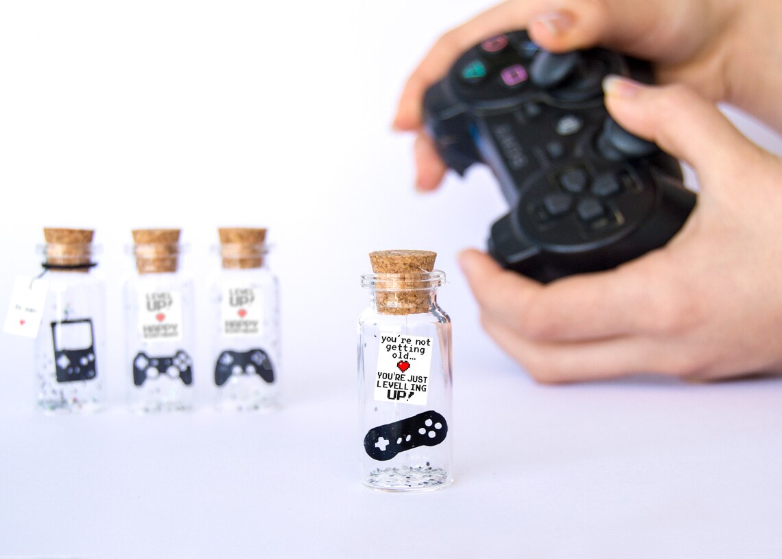 Friend gift Friendship Miniature gift for Gamer Nerd gift | Etsy