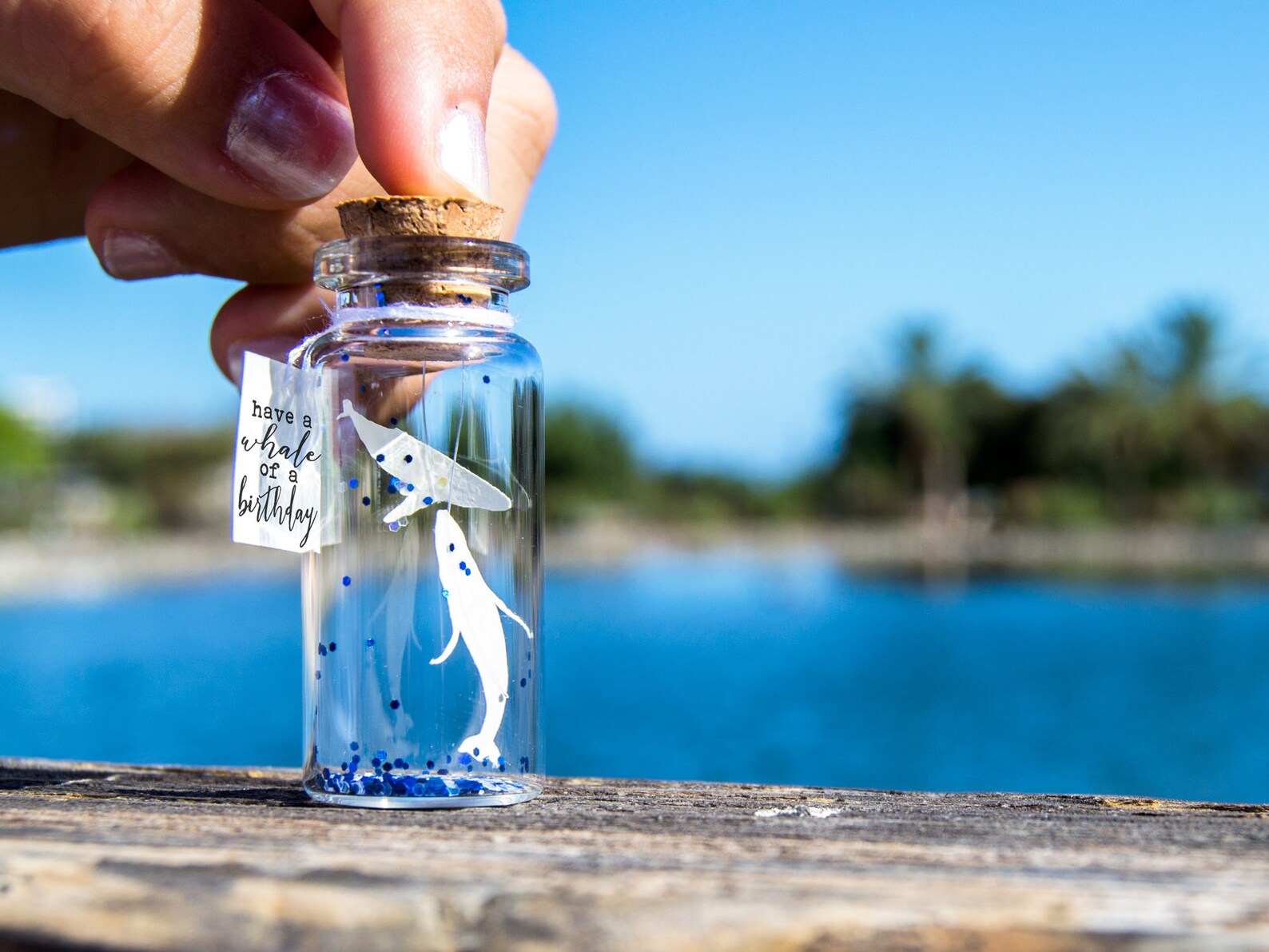 Whales Gift Love You a TON Gift for Boyfriend. Tiny Message - Etsy