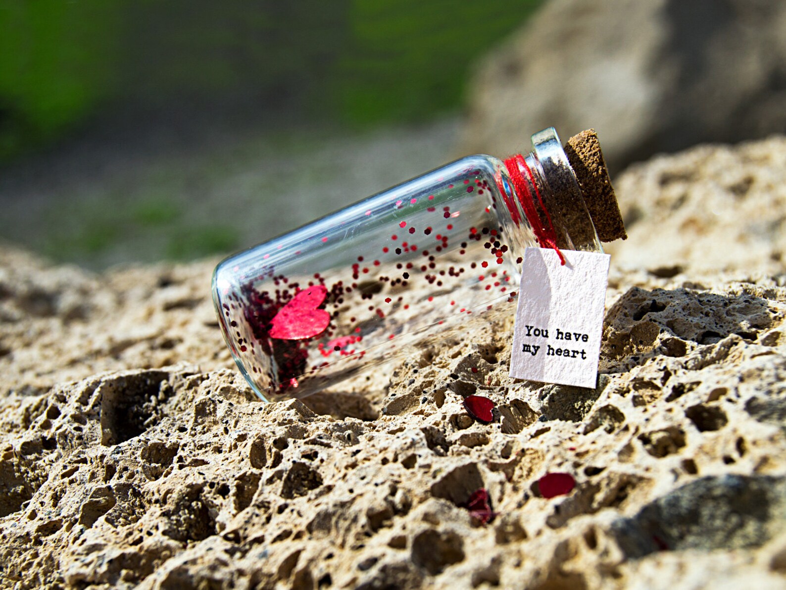 You have my heart. Tienes mi corazón. Te quiero. Mensaje en - Etsy España